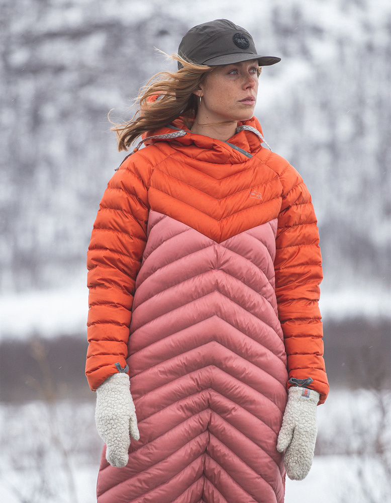 U Sarek Long Down Hood Anorak - Vargkläder